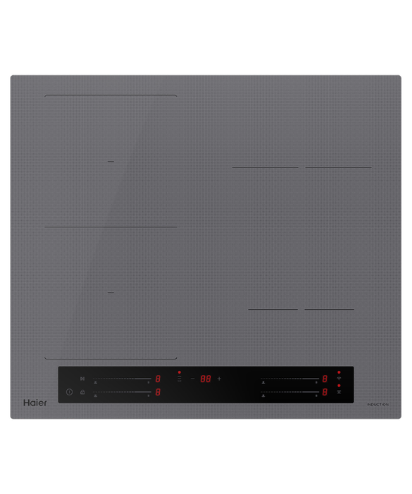 60CM 500 SERIES INDUCTION COOKTOP 4 ZONE HCI604FTG4 GREY - Choice Supplies