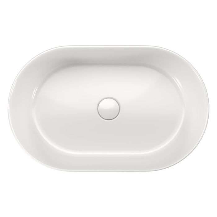 ALUCA PILL ABOVE COUNTER BASIN 510X310MM RB8010 GLOSS WHITE - Choice ...